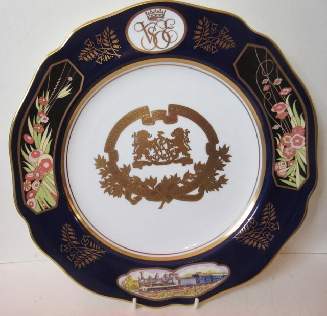 LIMITED EDITION CHINA Plate, 1883-1983 centenary Venice Simplon Orient ...