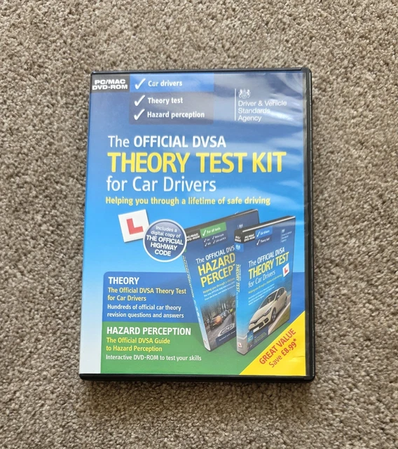 THE OFFICIAL DVSA Complete Theory Test Kit by Driver and Vehicle ...