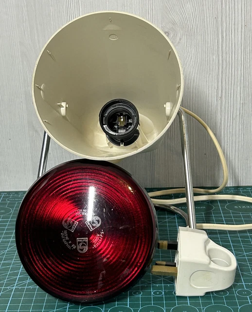 PHILIPS INFRAPHIL HP 3690 Infra Red Heat Lamp for Muscle Pain Relief ...