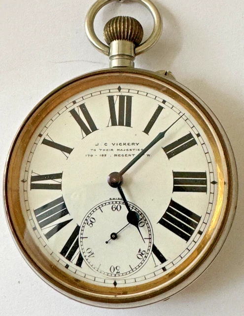 A VERY GOOD GOLIATH Pocket Watch by VICKERY London Circa 1920 $145.22 ...