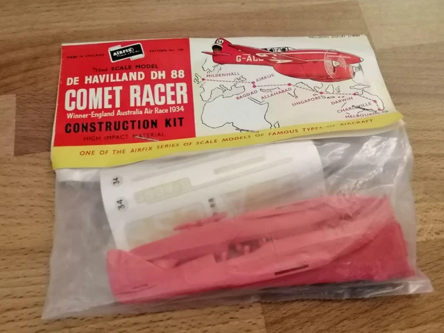 AIRFIX - DE Havilland DH 88 Comet Racer - Type-1 - Rare Earliest ...