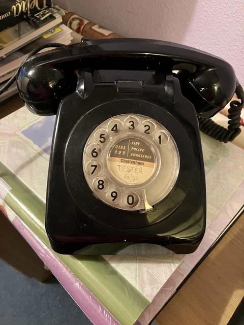 VINTAGE PHONE 1970S rotary £9.99 - PicClick UK