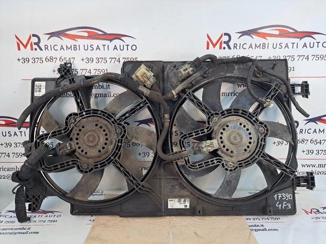 VENTOLA RAFFREDDAMENTO MOTORE OPEL Meriva 3° Serie 13331010 A17DT diese ...