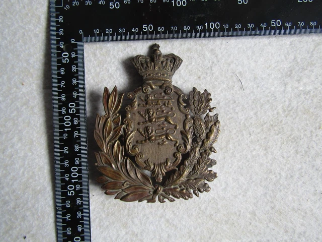VICTORIAN DUKE OF Lancasters Own Yeomanry cavalry O/Rs Helmet Plate £75 ...