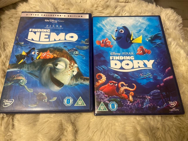FINDING NEMO / Finding Dory (DVD, 2016) Disney PIXAR, 2 Movies £3.99 ...