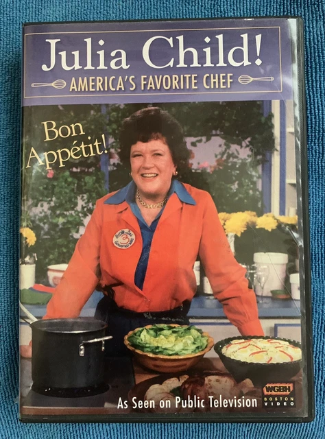 JULIA CHILD! AMERICA’S Favorite Chef Bon Appétit! DVD 2004 WGBH PBS ...
