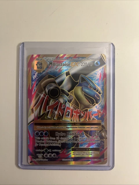 POKÉMON TCG MEGA M Blastoise EX Evolutions Ultra Rare Card 102/108 £68. ...