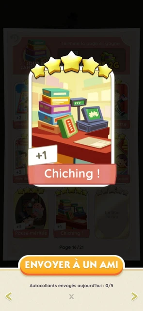 CARTE MONOPOLY GO " Chiching" EUR 8,00 - PicClick FR