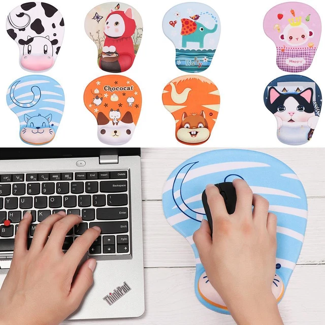 CUTE CARTOON SOFT Mice Mat Mouse Pad Wrist Support Wrist Rest For PC ...