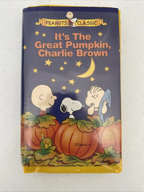 IT'S THE GREAT PUMPKIN, CHARLIE BROWN Vhs Video Tape PEANUTS CLASSIC ...