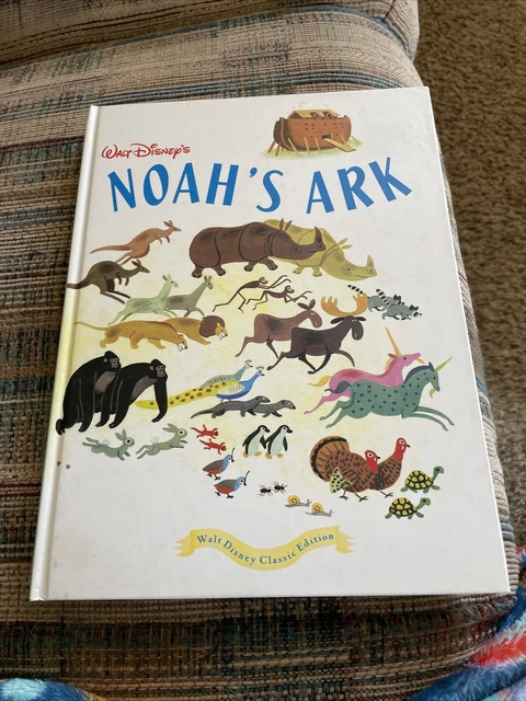 VINTAGE LITTLE GOLDEN Book Walt Disney NOAH'S ARK "A" First Edition £28 ...