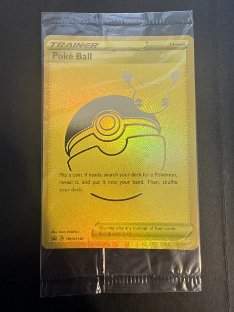 POKEBALL GOLD CARD Pokemon Celebrations SWSH146 - Pokemon Card EUR 21 ...
