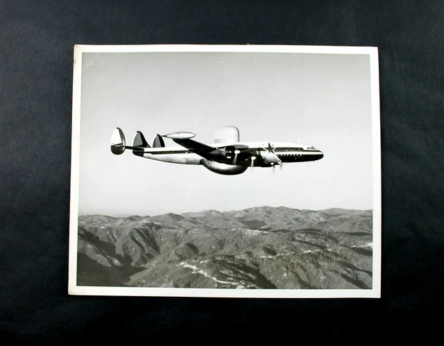 PHOTO AVION AIRCRAFT AIRPLANE LOCKHEED - SUPER CONSTELLATION ...