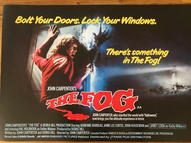 LARGE MOVIE POSTER The Fog 420mm x 594mm (A2) EUR 4,66 - PicClick IT
