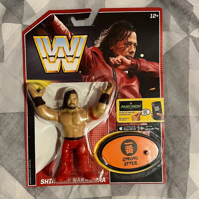 BNIB WWE MATTEL Retro Series 6 Shinsuke Nakamura Wrestling Action Figure Wwf £12.49 - PicClick UK