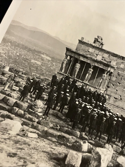 ATHEN GRIECHENLAND AKROPOLIS Kriegsmarine Matrose Original Foto (18x13 ...