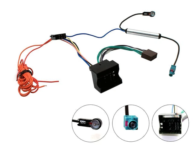 CD RADIO STEREO Headunit Wiring Harness Lead Adaptor Ct20Ct04 Fits ...