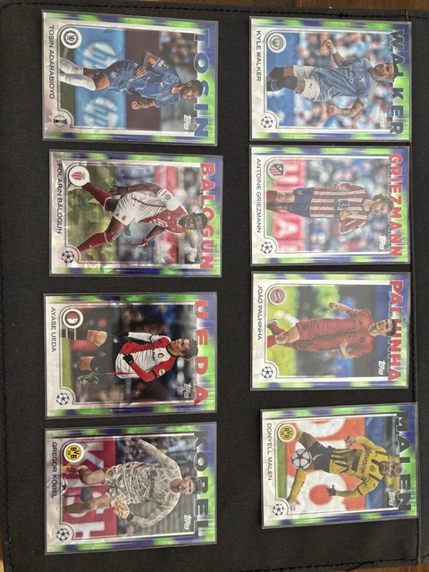 TOPPS UCC FLAGSHIP 2024/25 Blaster Exclusive - Northern lights parallel ...