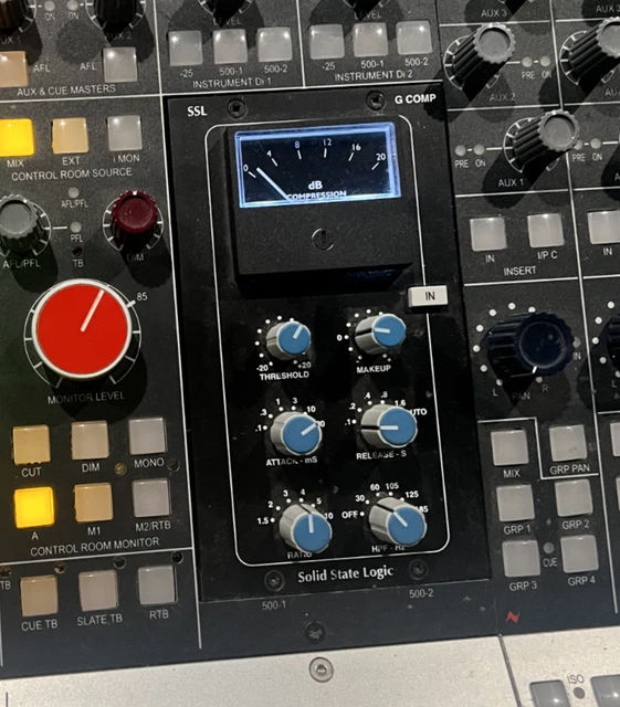 SSL G-COMP STEREO Bus Compressor 500 Series Module £650.00 - PicClick UK