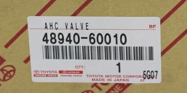 TOYOTA 48940-60010 LAND CRUISER Height Control Valve Assy n°1 ...