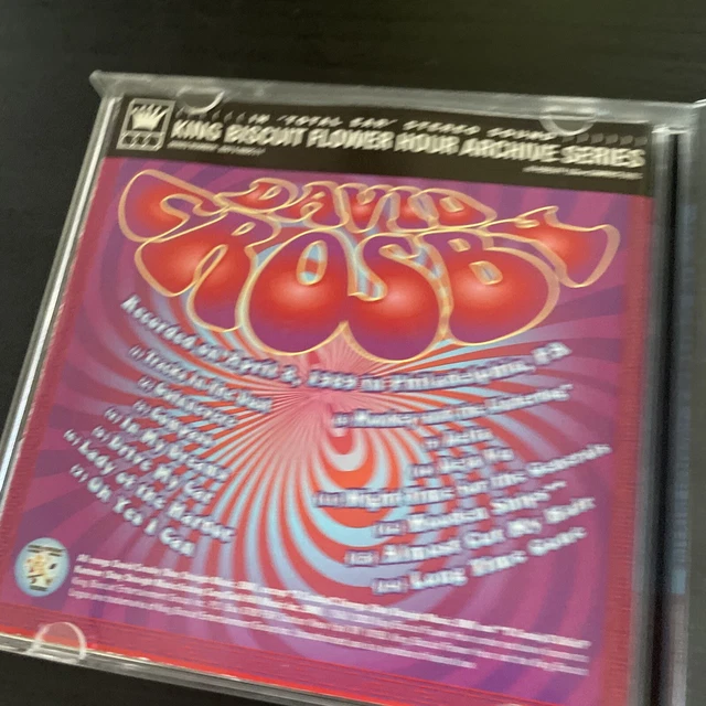 DAVID CROSBY-GREATEST HITS LIVE-CD-(ROCK) Rare Cd Classic Rock $22.88 ...