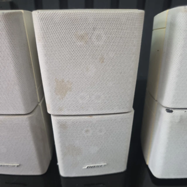 2 X BOSE Acoustimass Lifestyle Surround Sound Home Cinema Double Cube ...