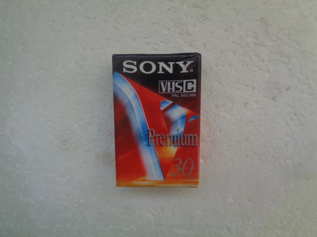 VIRGIN CASSETTE FOR SONY Premium 30 VHS-C Camcorder - VHS C New £7.27 ...