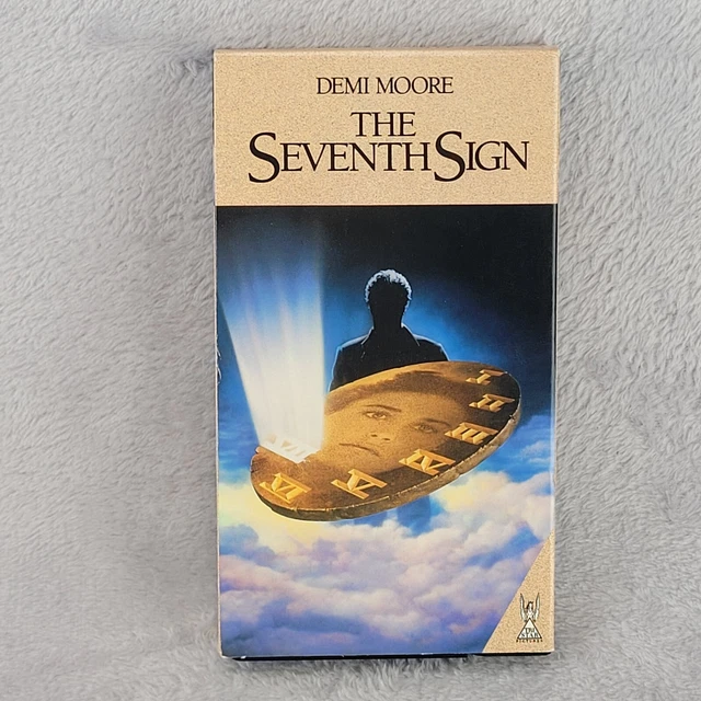 THE SEVENTH SIGN VHS 1988 Demi Moore Michael Biehn Peter Friedman ...
