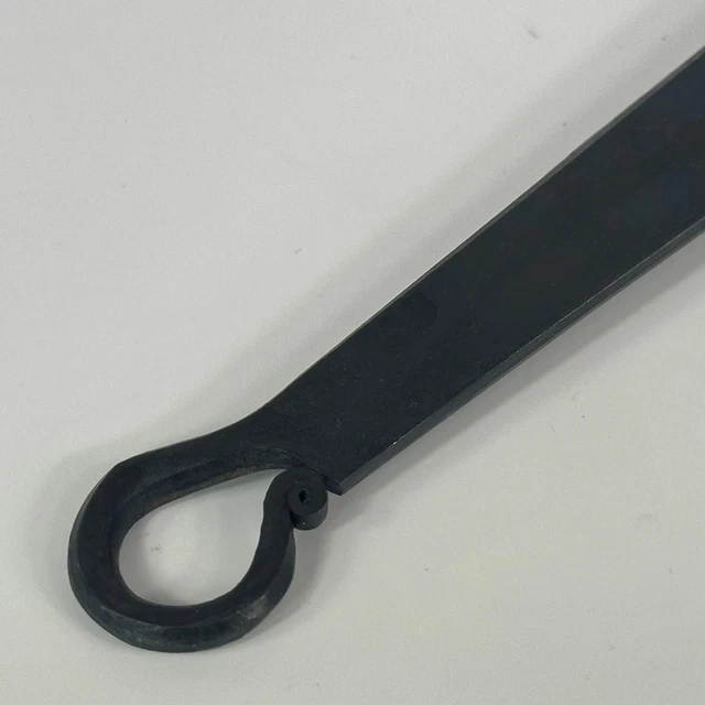 ANTIQUE FRENCH KITCHENALIA Small Rustic Copper Cooking Ladle With Iron ...