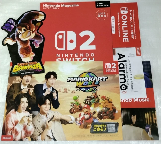 NINTENDO SWITCH 2 Nintendo Magazine 2025 Special Issue+Mario Kart World ...