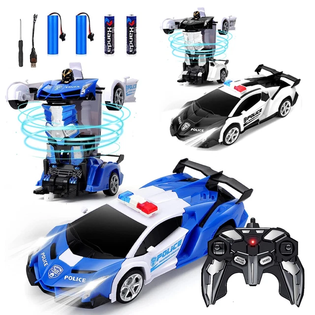 TRANSFORMER RC RADIO Remote Control Transformer Car Deform Robot Kids ...