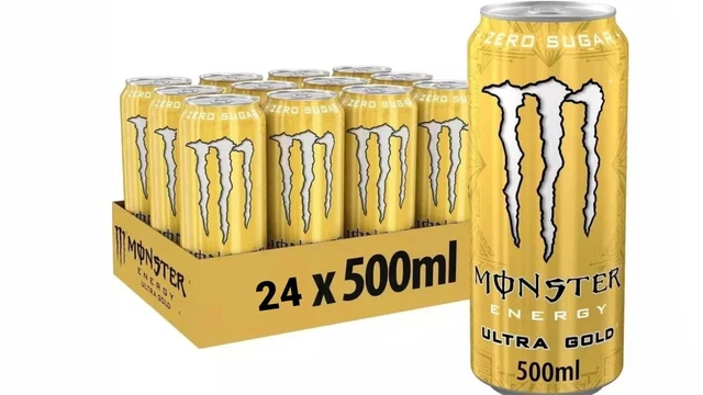 MONSTER ULTRA GOLD , Energy Drink , Pack Of 24 x 500mL. £35.99 ...