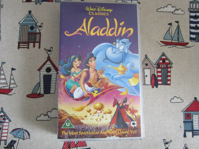 ALADDIN WALT DISNEY Classics Vhs Video Tape Uk Pal Format Only Ok £5.00 ...