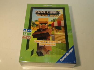 RAVENSBURGER MINECRAFT BUILDERS & Biomes Farmer's Market Expansion NEW ...