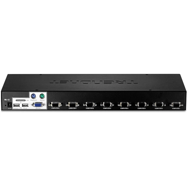 TRENDNET 8-PORT USB/PS2 Rack Mount KVM Switch, TK-803R, VGA & USB $197.41 - PicClick CA