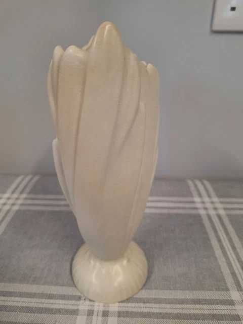 SYLVAC HYACINTH VASE Ceramic Cream, Vintage, Made In England 2452 24cm ...