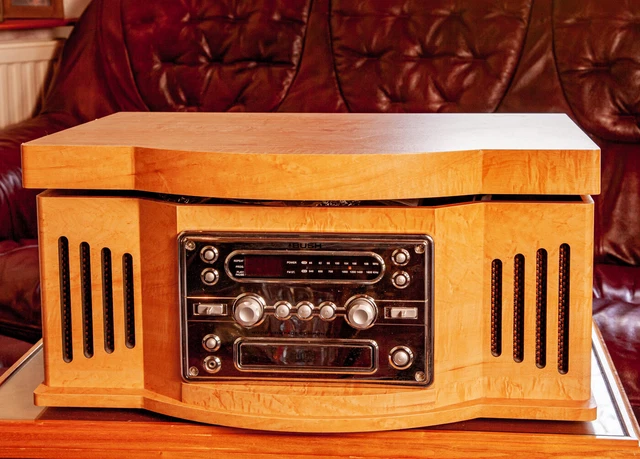 BUSH RPA2 TURNTABLE/CD Player/Radio Hifi-System £49.99 - PicClick UK
