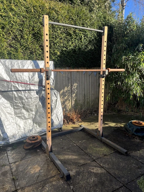 MIRAFIT SQUAT RACK and pull up bar £78.72 - PicClick UK