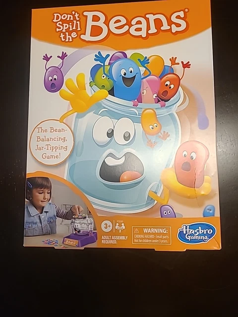 HASBRO GAMING DON'T Spill The Beans Game Kids Easy Fun Balancing Ages 3 ...