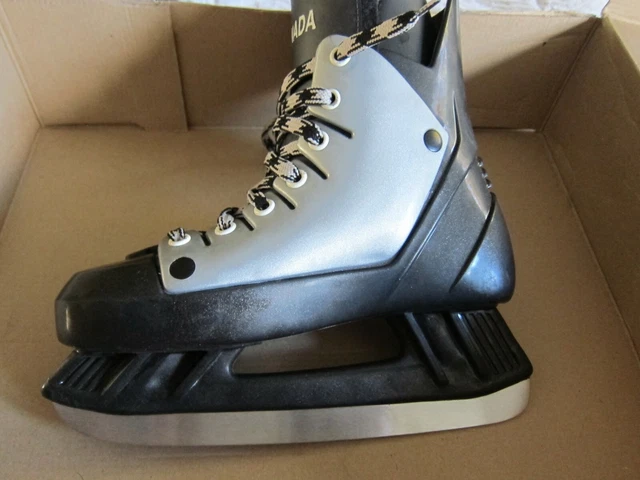 LICO CANADA ICE SKATES Black/Silver size 3 (EURO 36) £34.99 - PicClick UK