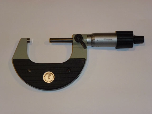 METRIC MICROMETER, 25-50MM, GERMAN MADE PRECISION, SUHL BRAND, NEW (OLD ...