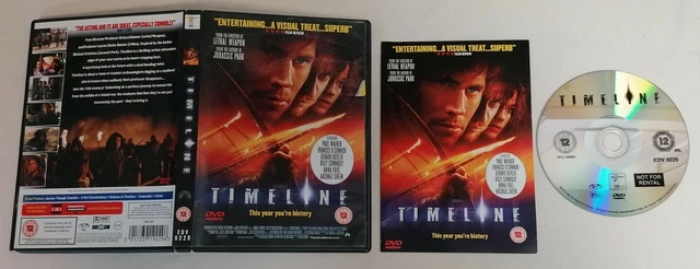 DVD - TIMELINE DVD 2004 Paul Walker Donner (DIR) Cert 12 PAL UK R2 £2. ...