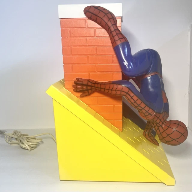 THE AMAZING SPIDER Man 1984 phone VINTAGE Landline Telephone Marvel ...