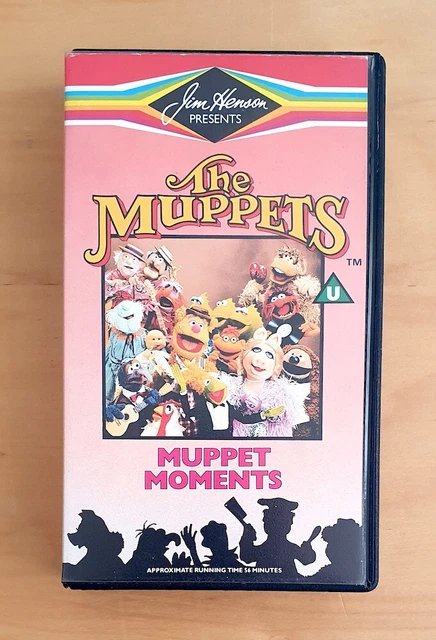 THE MUPPETS MUPPET Moments Vhs Tape Jim Henson Complete In Original Box ...