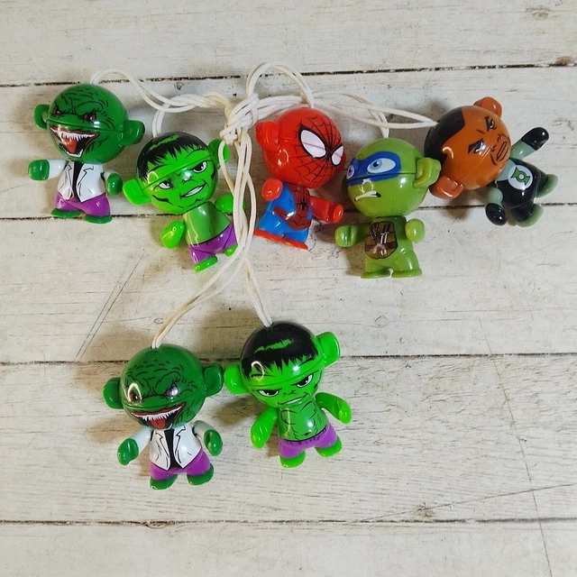 KINDER SURPRISE EGG Superheroes Marvel Twist heads Toy Bundle EUR 7,91 ...
