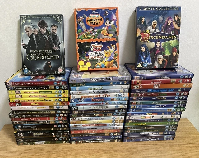 JOB LOT KIDS Films Movies DVDs Bundle Disney Halloween Boxset ...
