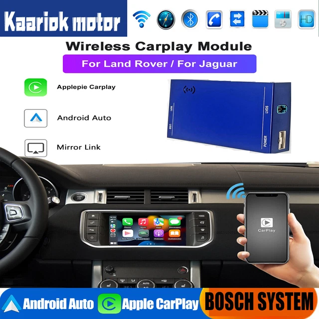 WIRELESS CARPLAY ANDROID Auto Decoder Box Car Retrofit Kit for Land ...