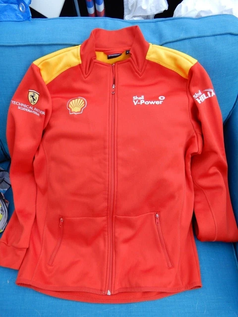 FERRARI F1 TEAM sponsor Shell oils jacket £35.00 - PicClick UK