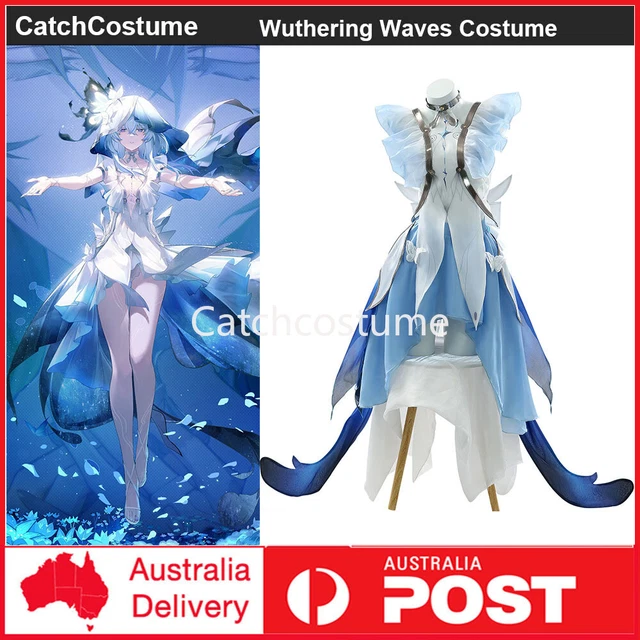 WUTHERING WAVES THE Shorekeeper Cosplay Costume Dress Halloween Fancy ...