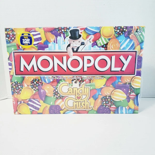 VERY RARE! NEW, Factory Sealed MONOPOLY CANDY CRUSH - King Hasbro 2018 £56.06 - PicClick UK